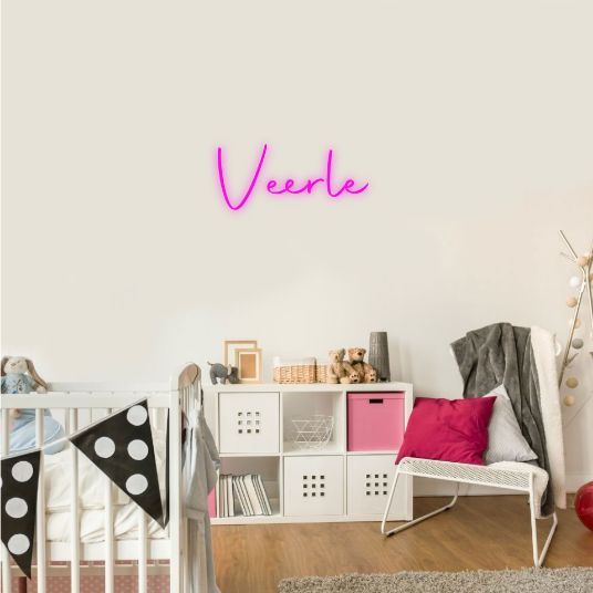 Veerle neon lamp neon sign – neonlampen.nl