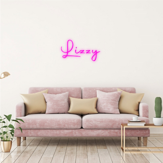 Lizzy neon lamp neon sign – neonlampen.nl