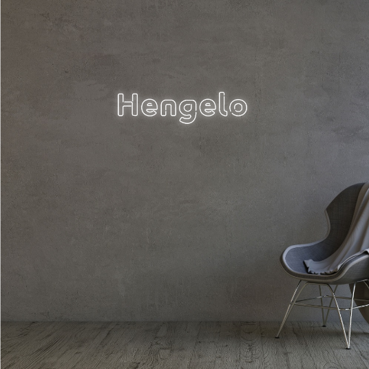 Neon lamp Hengelo neon sign – neonlampen.nl